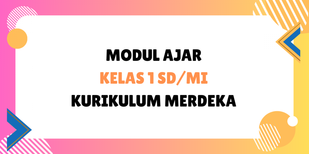Modul Ajar Kelas 1 SD - Kepala Sekolah