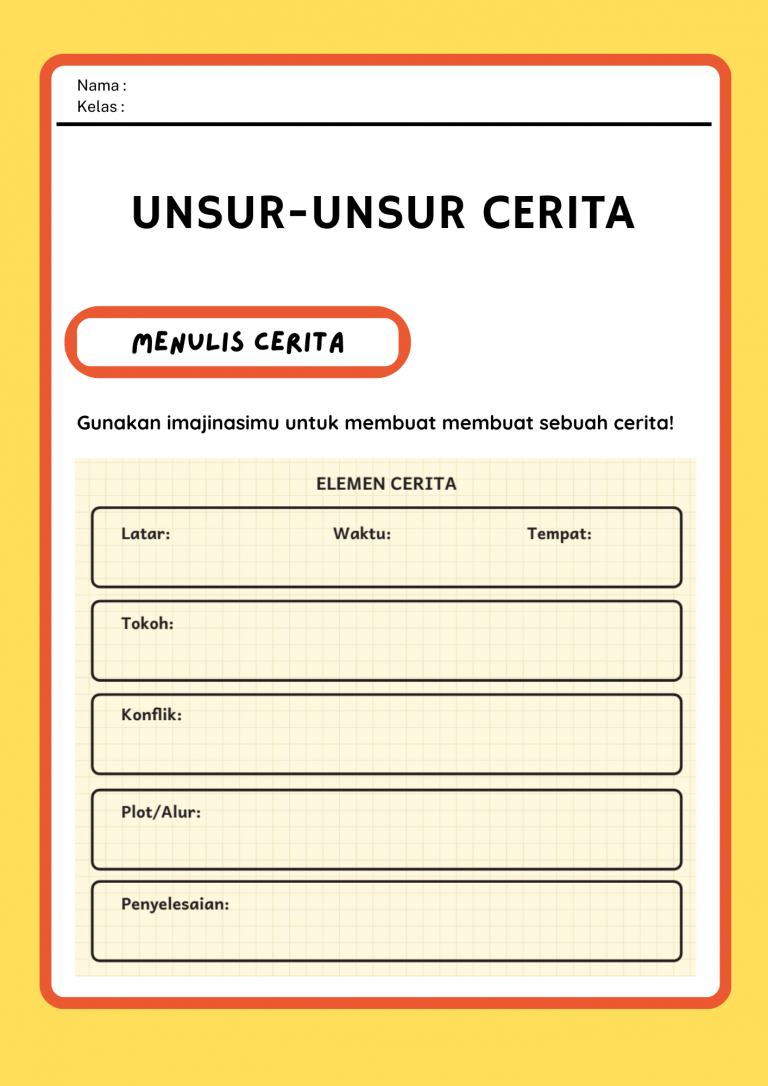 LKPD Bahasa Indonesia Kelas 6 Bab 6 Kurikulum Merdeka - Kepala Sekolah