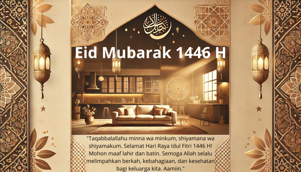 4 Ucapan Selamat Hari Raya Idul Fitri 1446 H - Kepala Sekolah